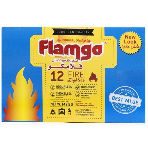 Flamgo Fire Lighters 12 Cubes | توصيل Taw9eel.com