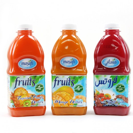 Masafi Juice Assorted 1 ltr (2+1 Free) | توصيل Taw9eel.com