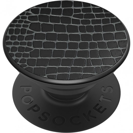 PopSockets Phone Grip - Embossed Metal Croc | توصيل Taw9eel.com