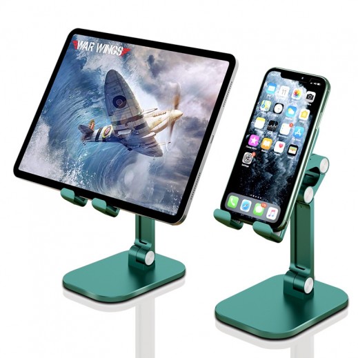 Buy Adjustable Desktop Phone Stand Holder - Green | توصيل Taw9eel.com