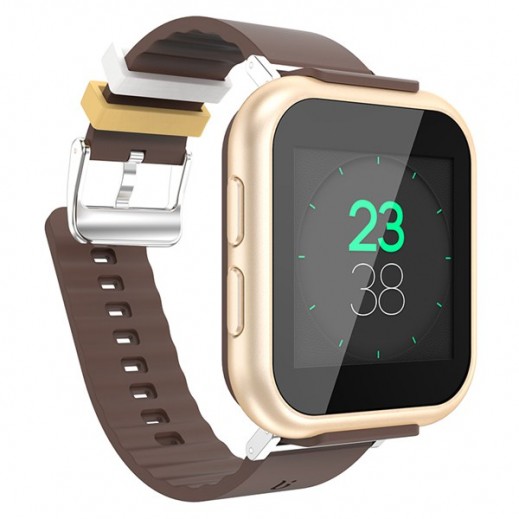 Buy Hoco Bluetooth Smart Watch - Gold | توصيل Taw9eel.com