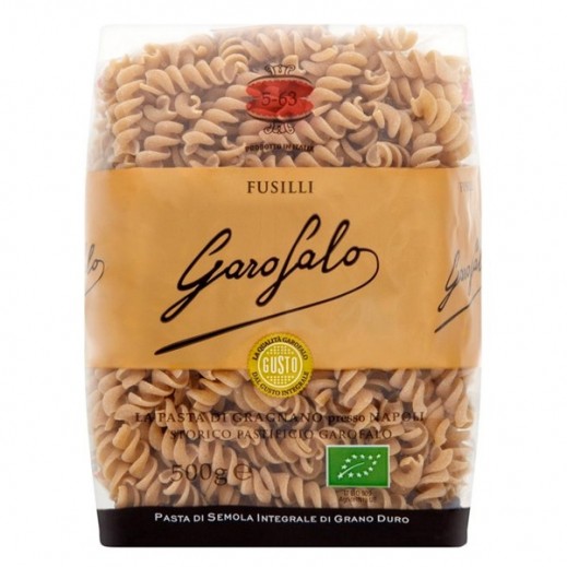 Buy Garofalo Fusilli Integrali Organic Whole Wheat Pasta 500 g | توصيل ...