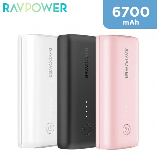 Buy RAVPower 6700mAh iSmart Portable Power Bank | توصيل Taw9eel.com