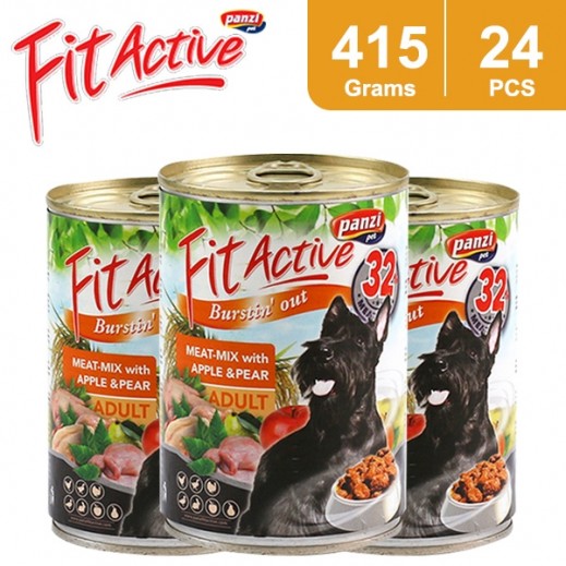 Buy Wholesale – Panzi Fit Active (Adult) Dog Food Meat with Apple ...