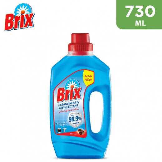Buy Brix Cleanliness & Disinfectant Concentrated Formula Pine 730 ml ...