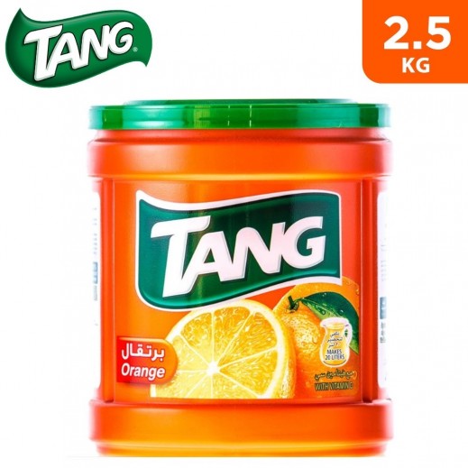 Buy Tang Orange Powder Juice 2.5 kg | توصيل Taw9eel.com