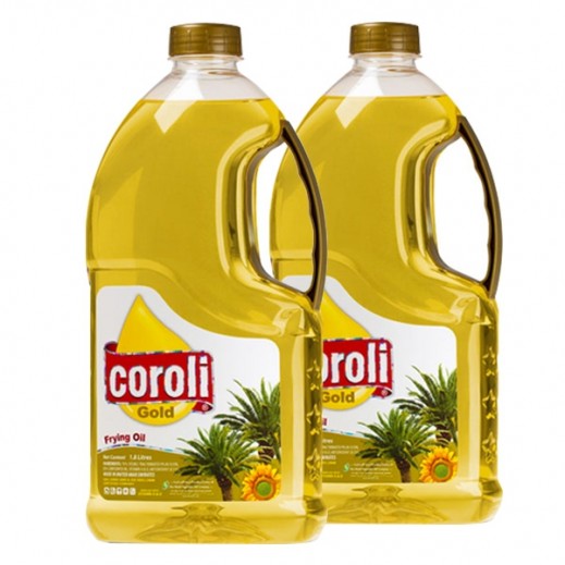 Buy Coroli Gold Blended Cooking Oil 2 x 1.8 L | توصيل Taw9eel.com