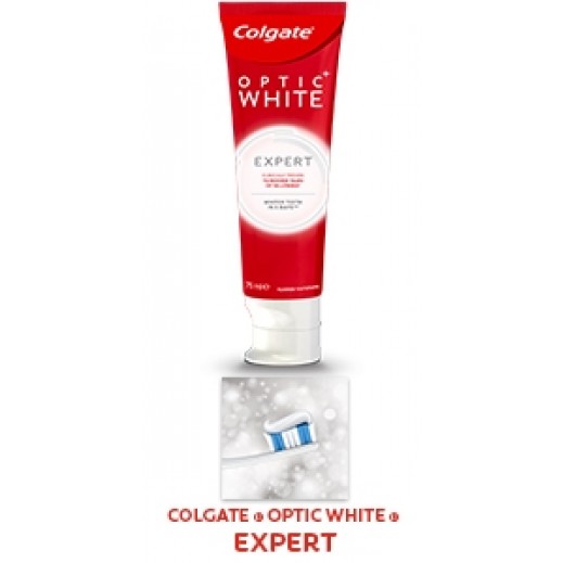 Buy Colgate Optic White Charcoal Toothpaste 75 ml | توصيل Taw9eel.com