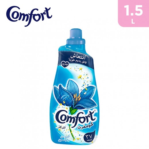 Buy Comfort Iris & Jasmine Ultimate Care Concentrated Fabric Softener 1.5 L | توصيل Taw9eel.com