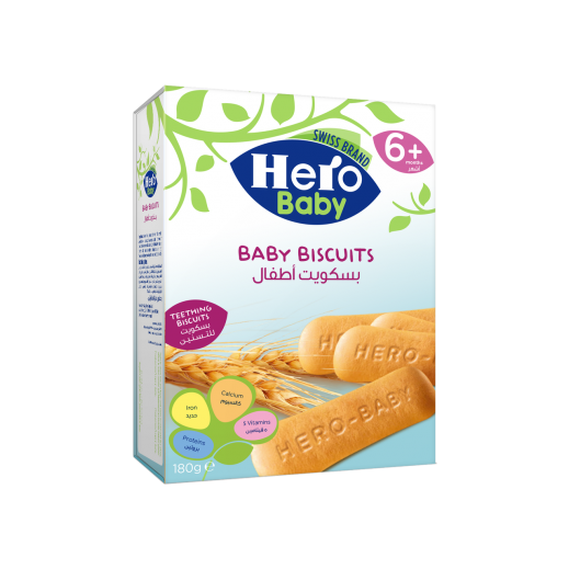 Hero Baby Food Biscuits 180 g | توصيل Taw9eel.com