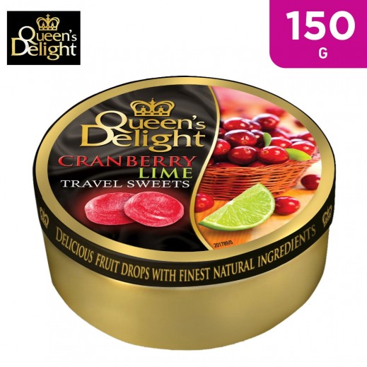 Buy Queen's Delight Cranberry Lime Travel Sweets Tin - 150 g | توصيل ...