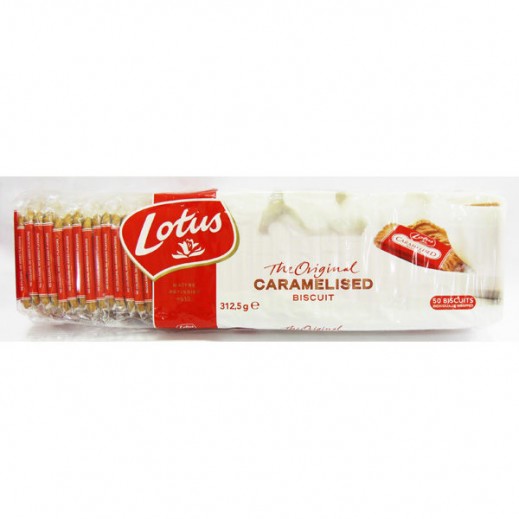 Buy Lotus Caramelised Snack Biscuit 312.5 Gms | توصيل Taw9eel.com
