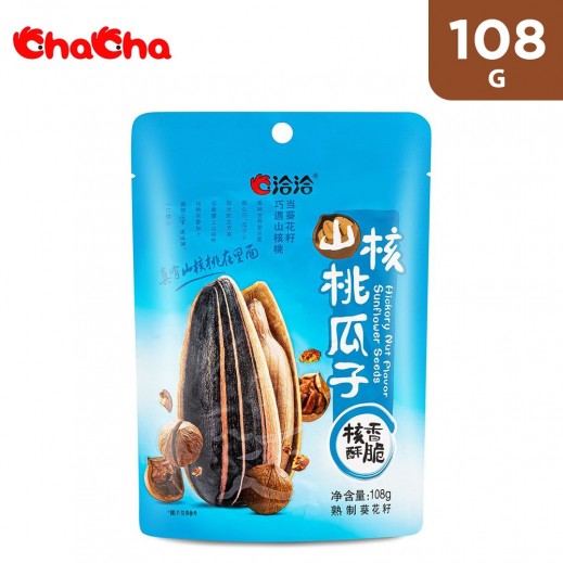 Buy Cha Cha Hickory Nut Flavor Sunflower Seeds 108 g | توصيل Taw9eel.com