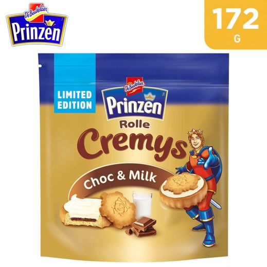 Buy De Beukelaer Prinzen Rolle Cremys Choc & Milk Biscuit 172 g | توصيل ...