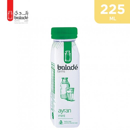 Buy Balade Farms Mint Ayran Lebanese Laban 225 ml | توصيل Taw9eel.com
