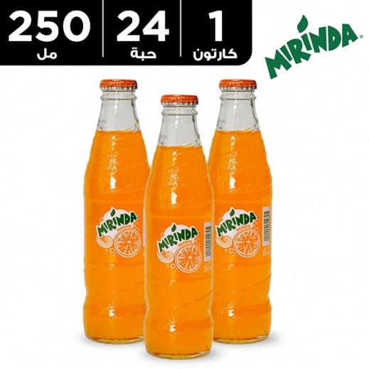 ميريندا – شراب البرتقال 250 مل ( 24 حبة ) | توصيل Taw9eel.com